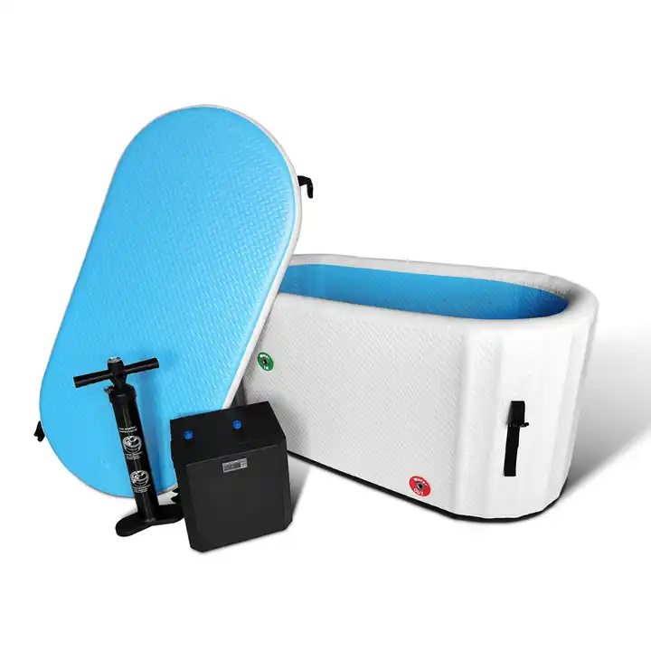 Inflatable Cold Plunge With Water Chiller – Timber Mountain Custom ...