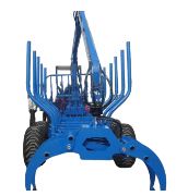 5 Ton Log Hauling/ Clam Trailer- 800lbs. Lift – Timber Mountain Custom ...