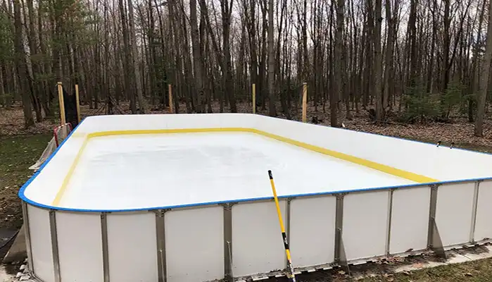 50' x 24' Hockey Rink Side Board Kit – Timber Mountain Custom WoodWorking