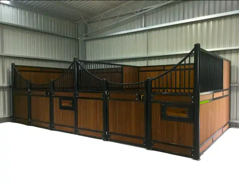 Elite Horse Stall 4 Panel Kit - 12Ft x 12Ft – Timber Mountain Custom ...