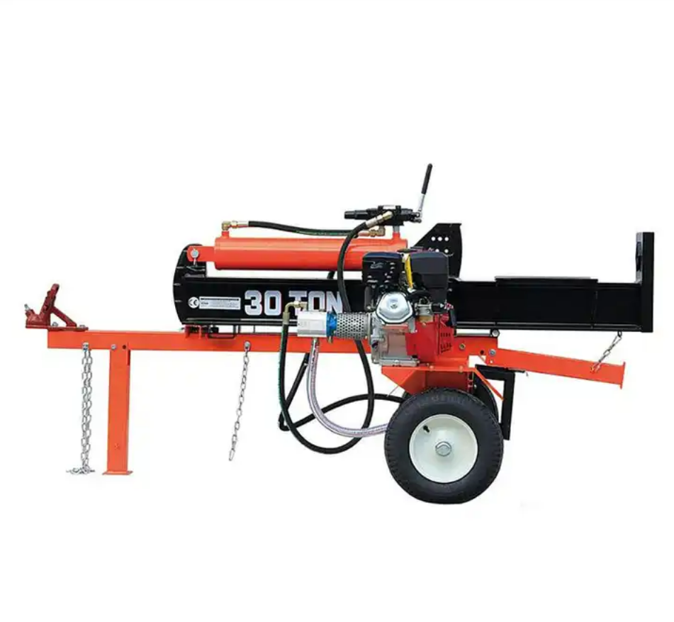 30 Ton Log Splitter with 4 Way Wedge – Timber Mountain Custom WoodWorking