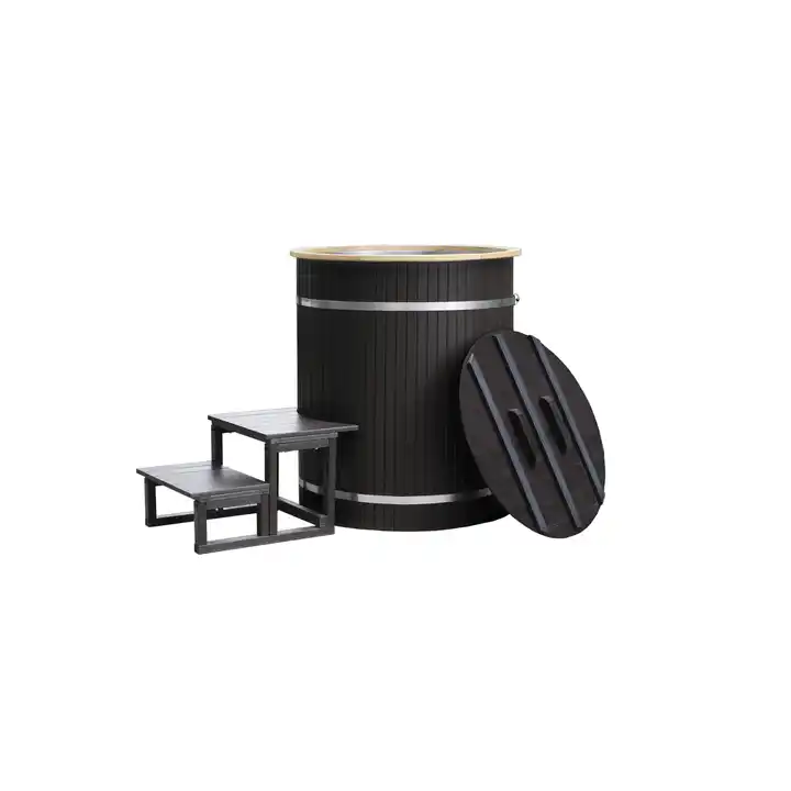 Premier Composite Barrel Cold Plunge – Timber Mountain Custom WoodWorking