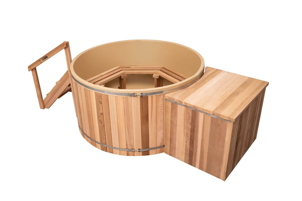 6 FT Barrel Hot tub (4-5 Person) – Timber Mountain Custom WoodWorking